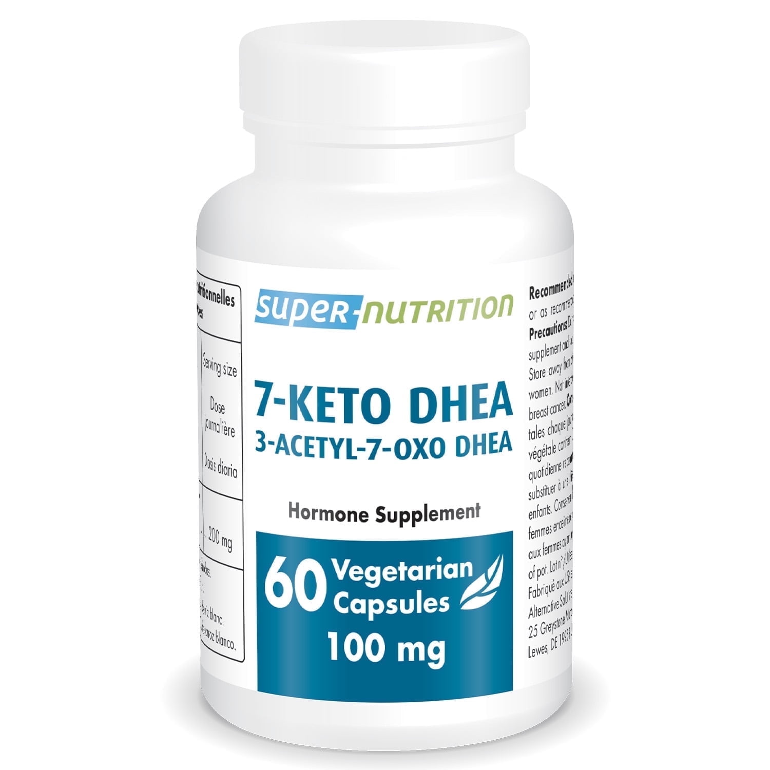 SuperSmart - 7-Keto DHEA 100mg - Advanced DHEA Metabolite Supplement ...