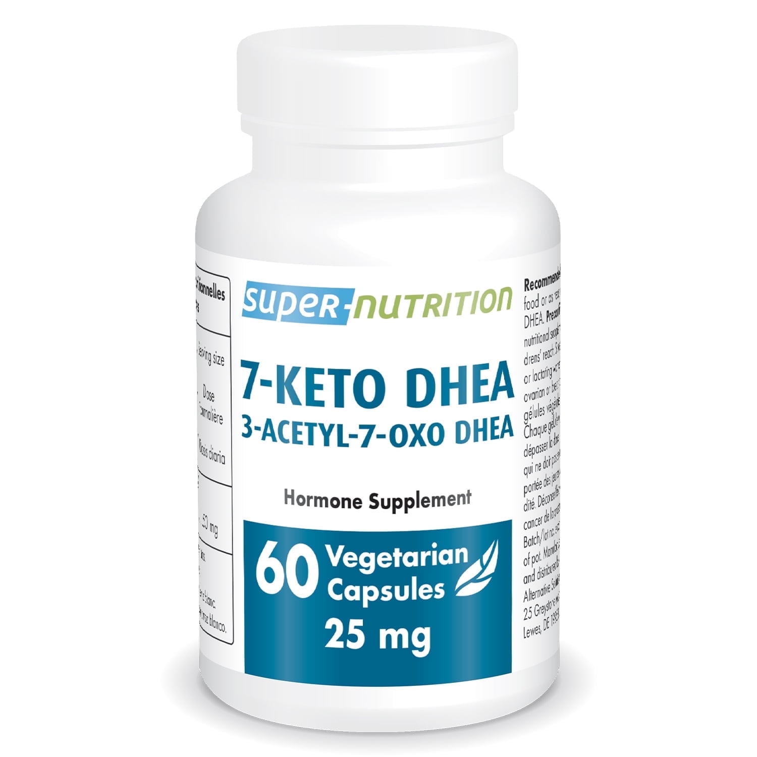 SuperSmart - 7-Keto DHEA 25mg - Advanced DHEA Metabolite Supplement ...