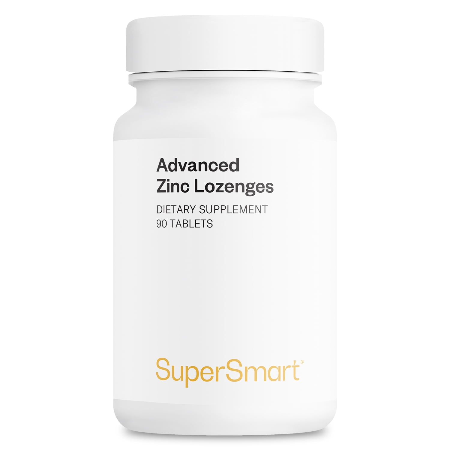 SuperSmart Advanced Zinc Lozenges 10mg per Day (Highly Bioavailable ...