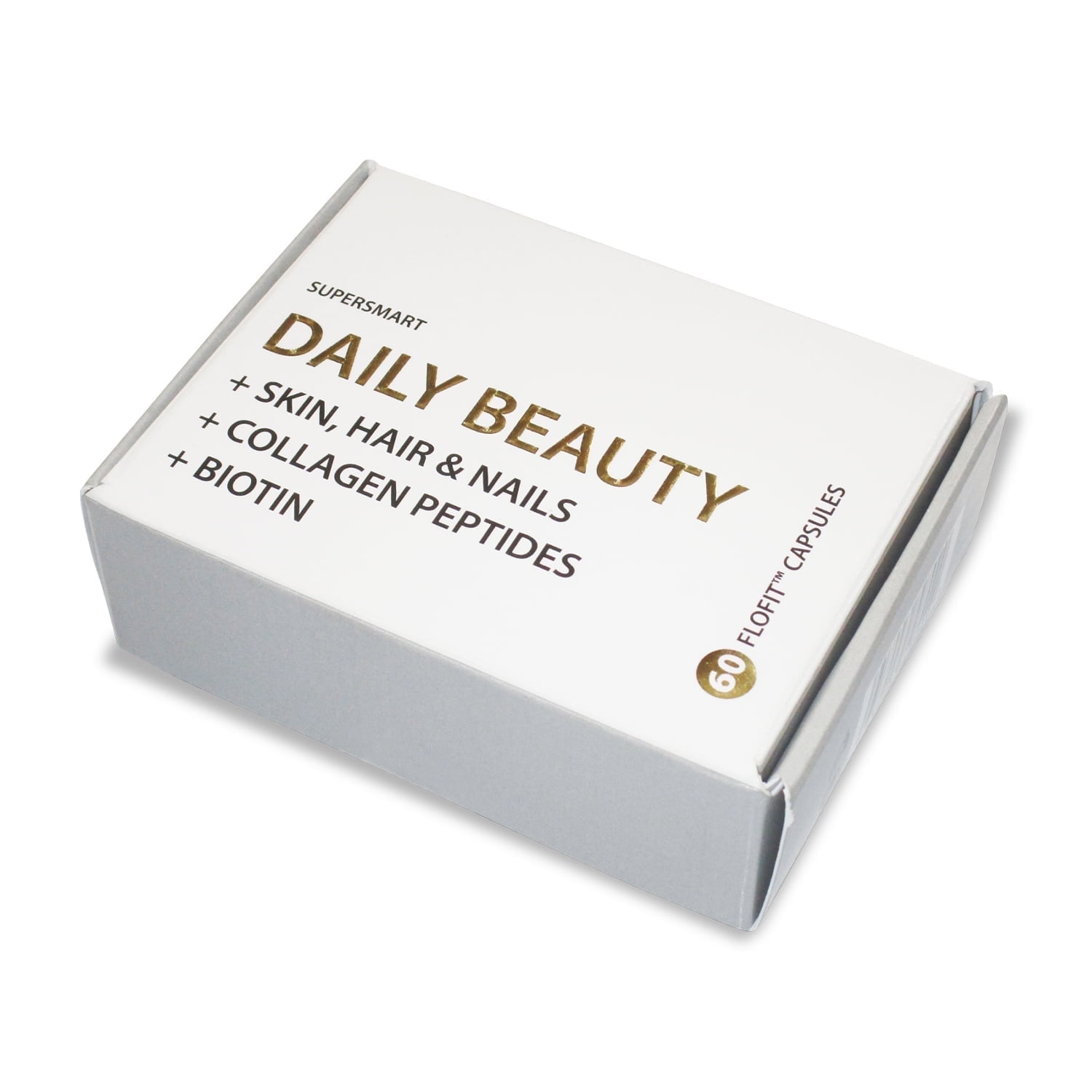 SuperSmart - Daily Beauty - with Collagen Peptides (Verisol), Keratin ...