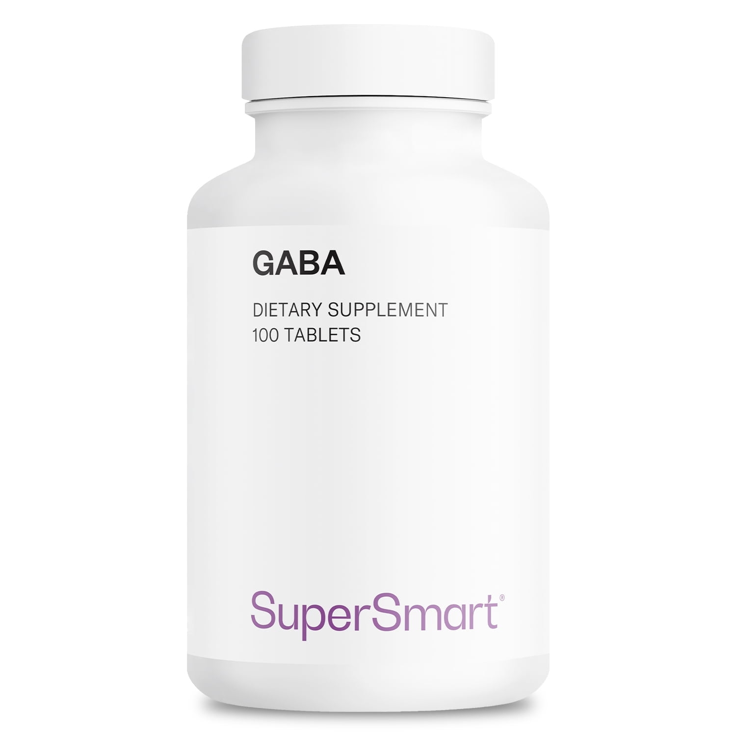 SuperSmart - GABA 750 mg per Day (Gamma Amino Butyric Acid ...