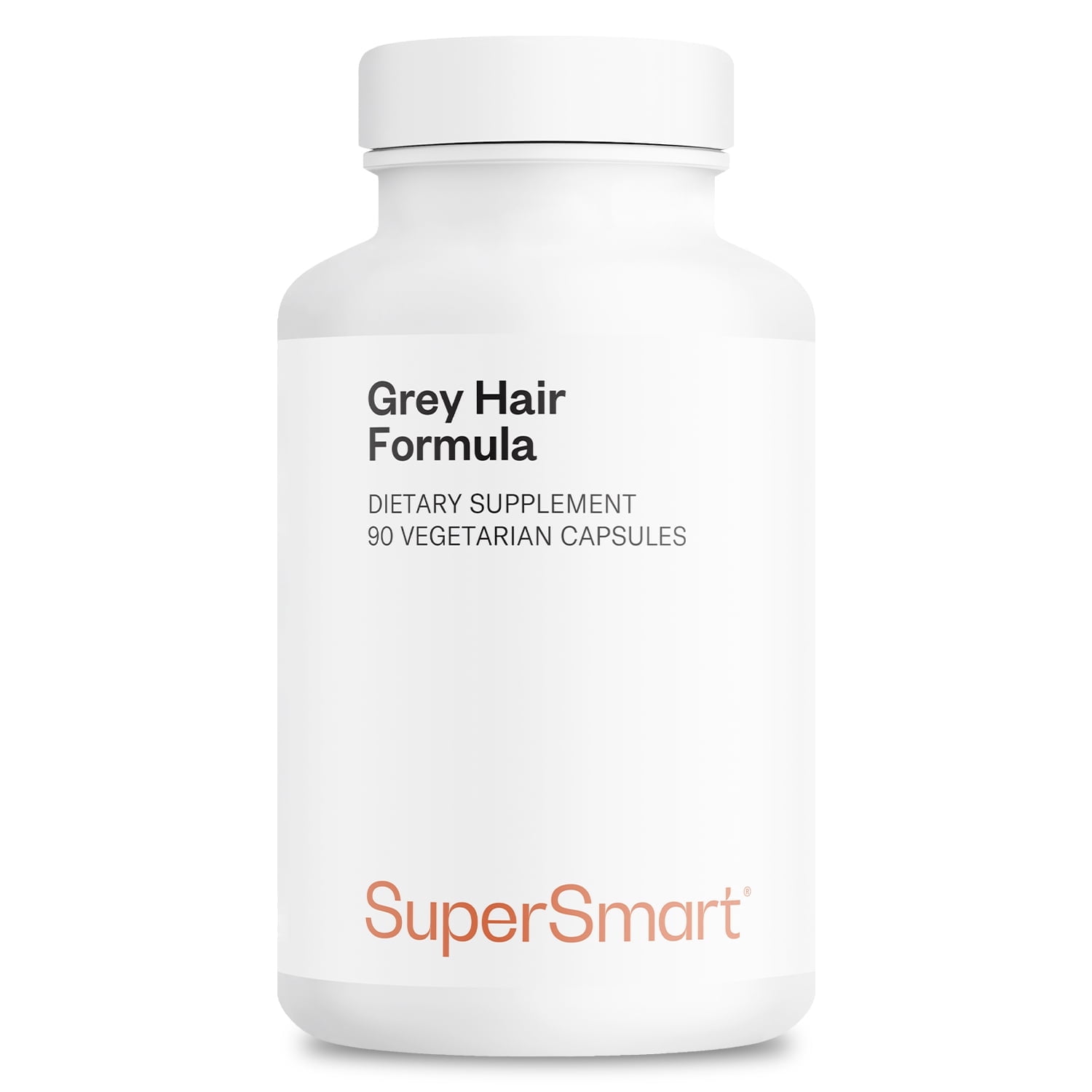 SuperSmart - Grey Hair Supplement - with Catalase, Biotin and Fo Ti ...