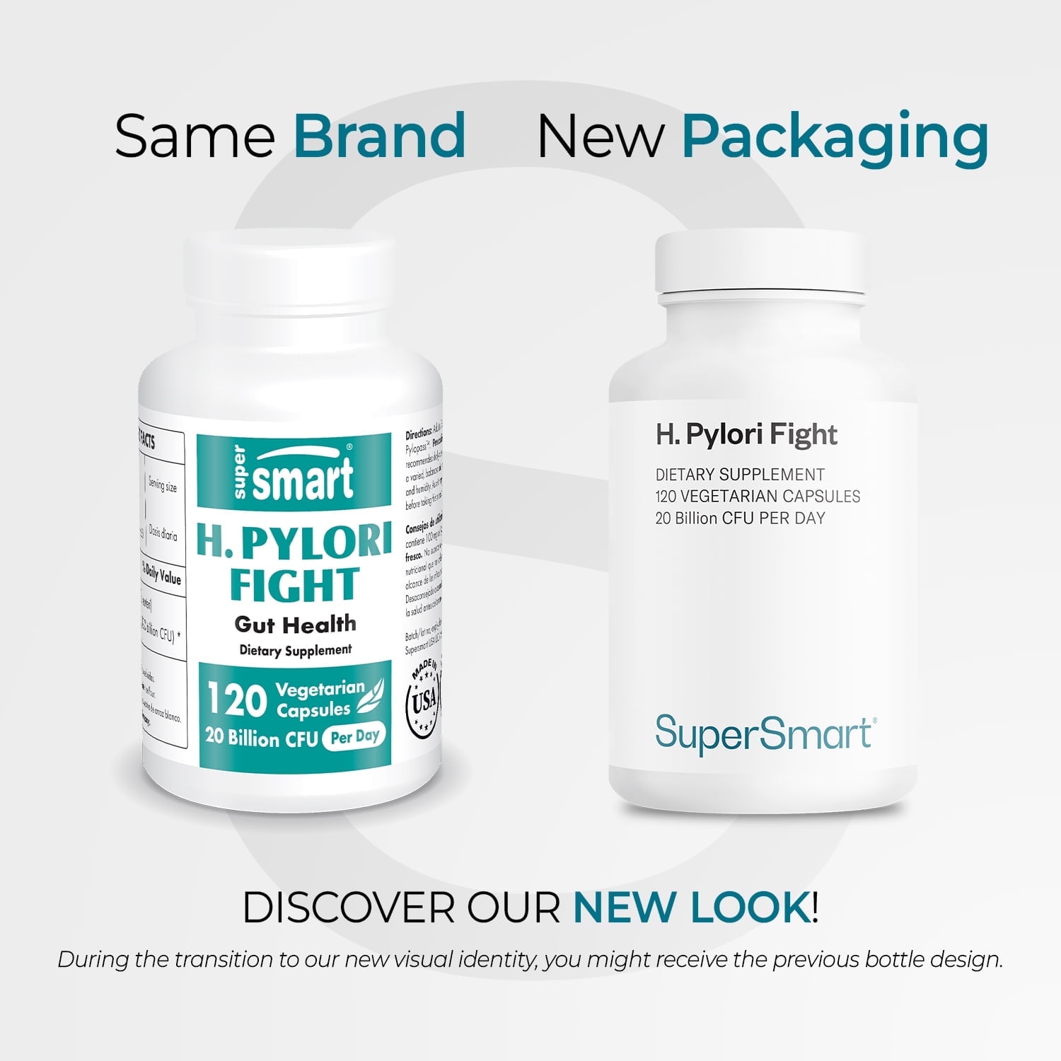 SuperSmart - H. Pylori Fight 20 Billion CFU per Day - Probiotic ...