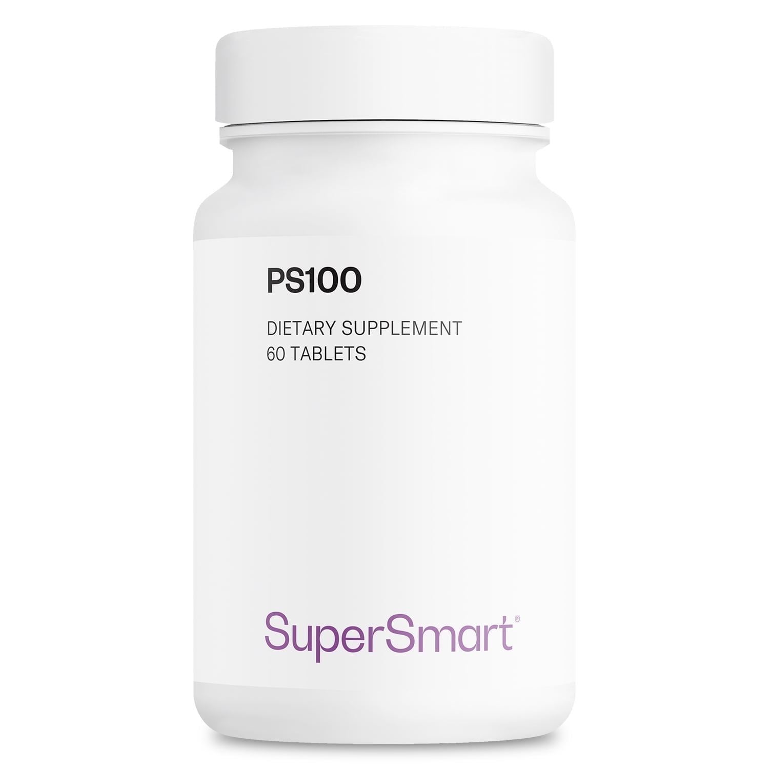 SuperSmart - PS100 (PhosphatidylSerine) 300 mg per Day - Brain ...
