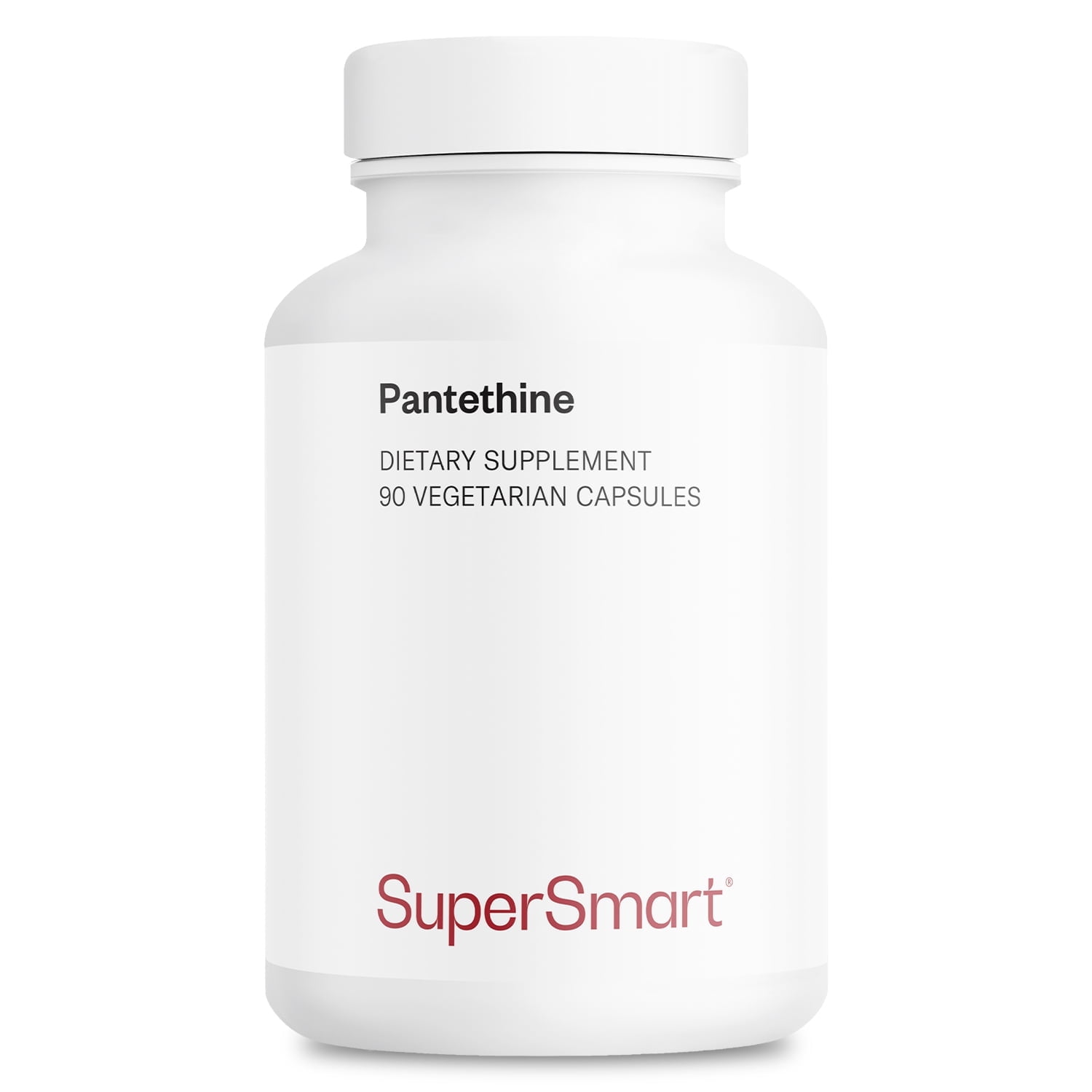 SuperSmart Pantesin Pantethine 600mg per Day (Patented) - Pantothenic ...