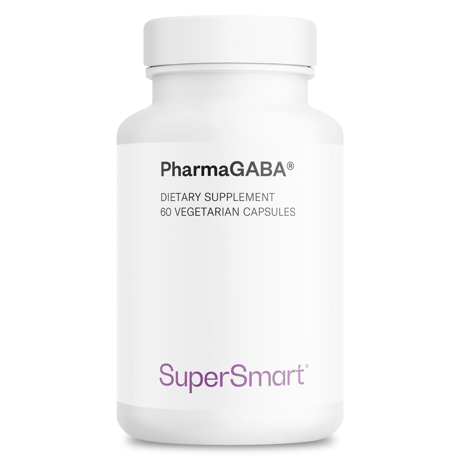 SuperSmart - Pharma GABA Supplement 125 mg per Day (Gamma Aminobutyric ...