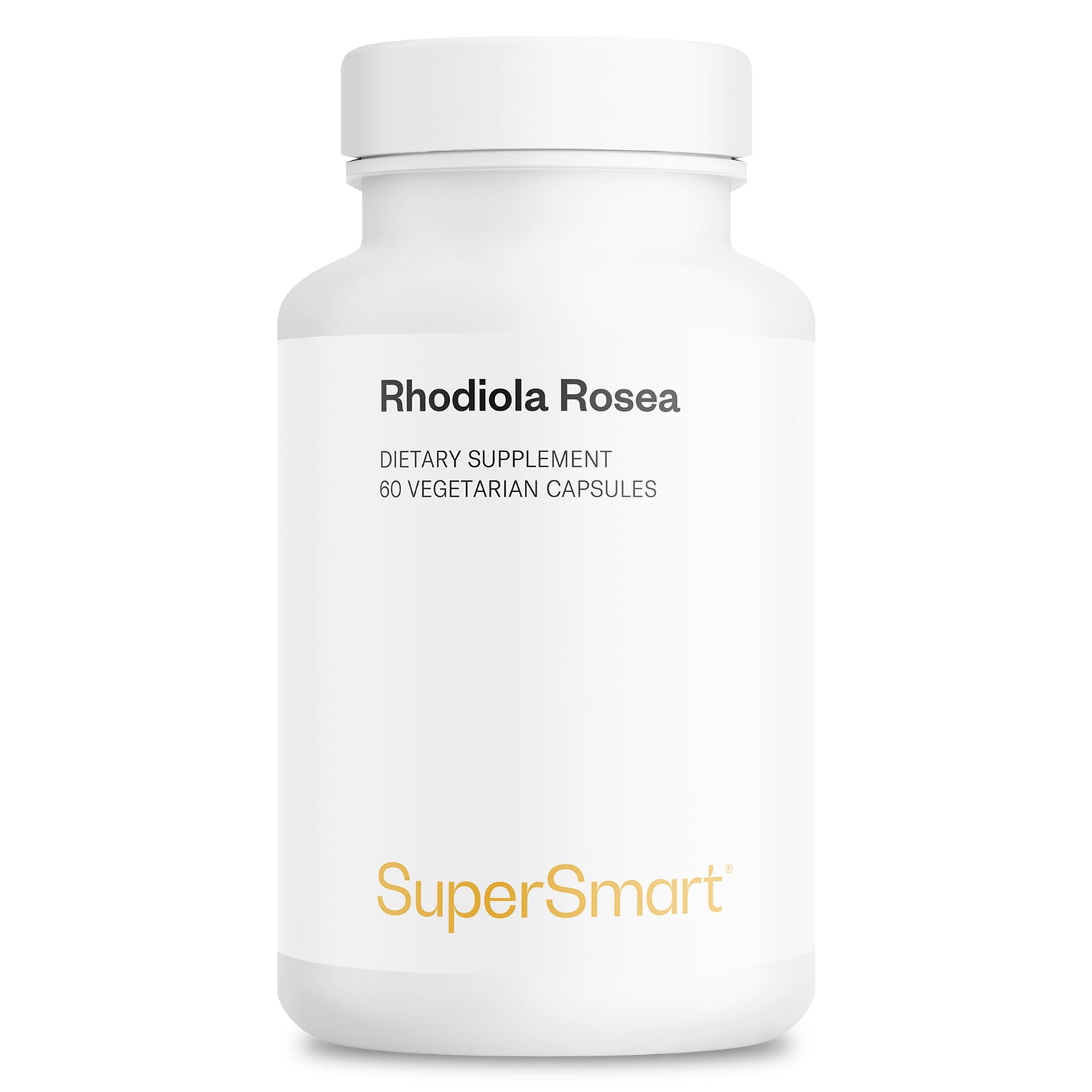 SuperSmart - Rhodiola Rosea 600 mg per Day - Adaptogen Supplement | Non ...
