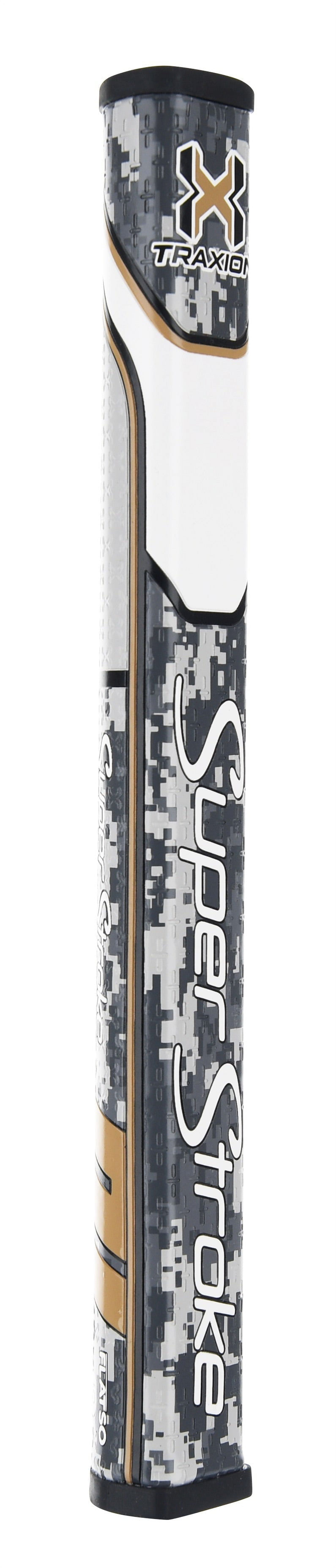 SuperStroke Traxion Flatso Golf Putter Grip, Digi Camo/Tan (Flatso 1.0 ...