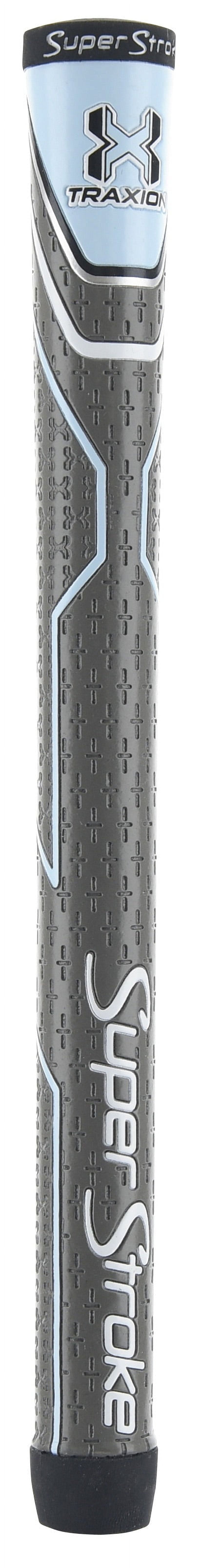 SuperStroke Traxion Tour Golf Club Grip, Tiff/White/Gray (Undersize ...