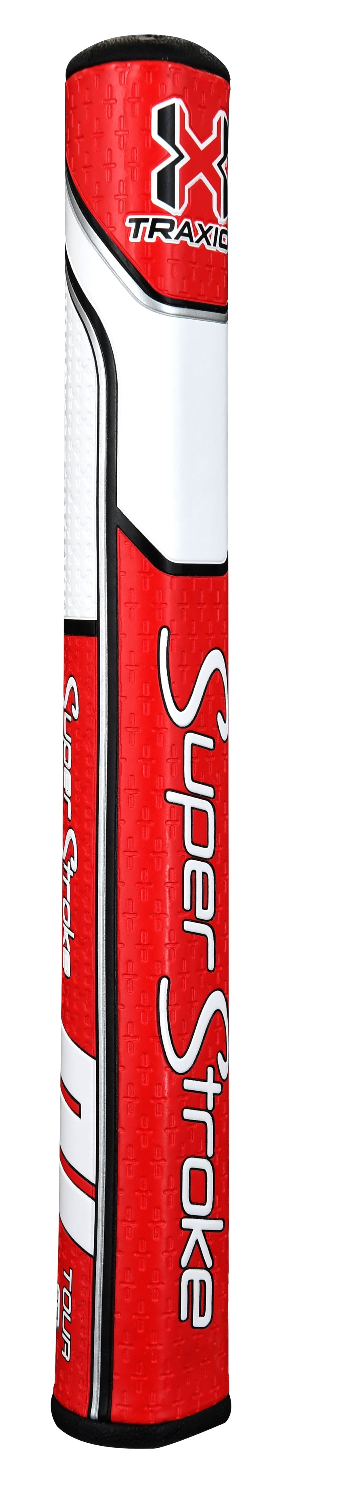 SuperStroke Traxion Tour Golf Putter Grip, Red/White (Tour 3.0 ...