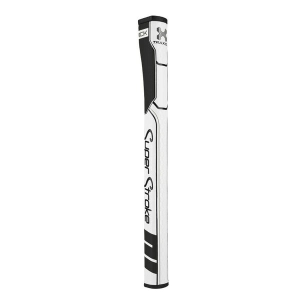 SuperStroke Traxion WristLock Golf Putter Grip,Black/White Advanced ...