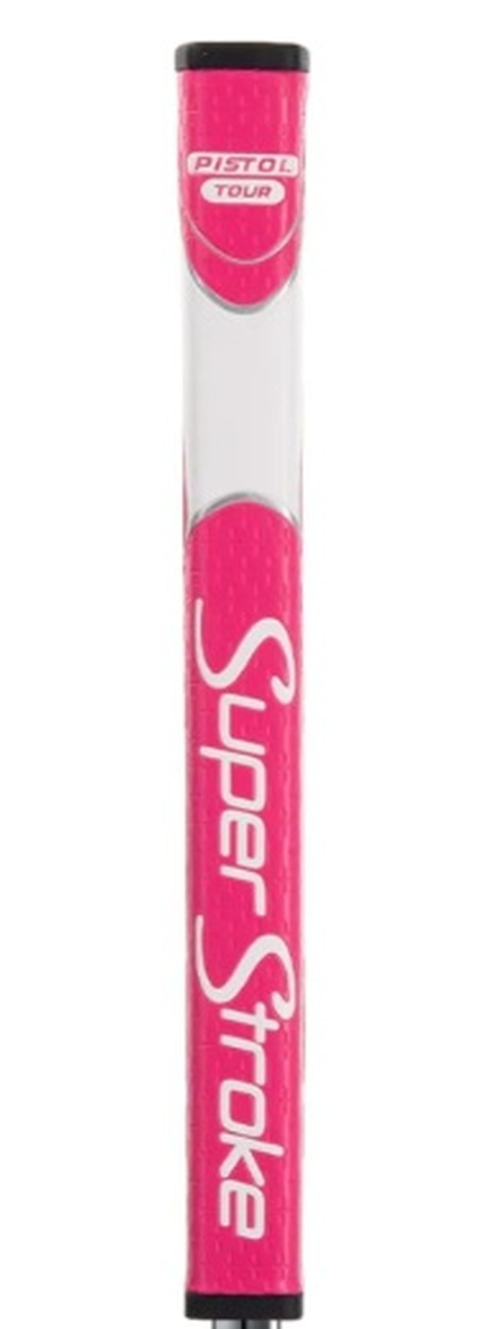 SuperStroke Zenergy Pistol Tour Putter Grip (Pink/White, 1.09", 69g ...