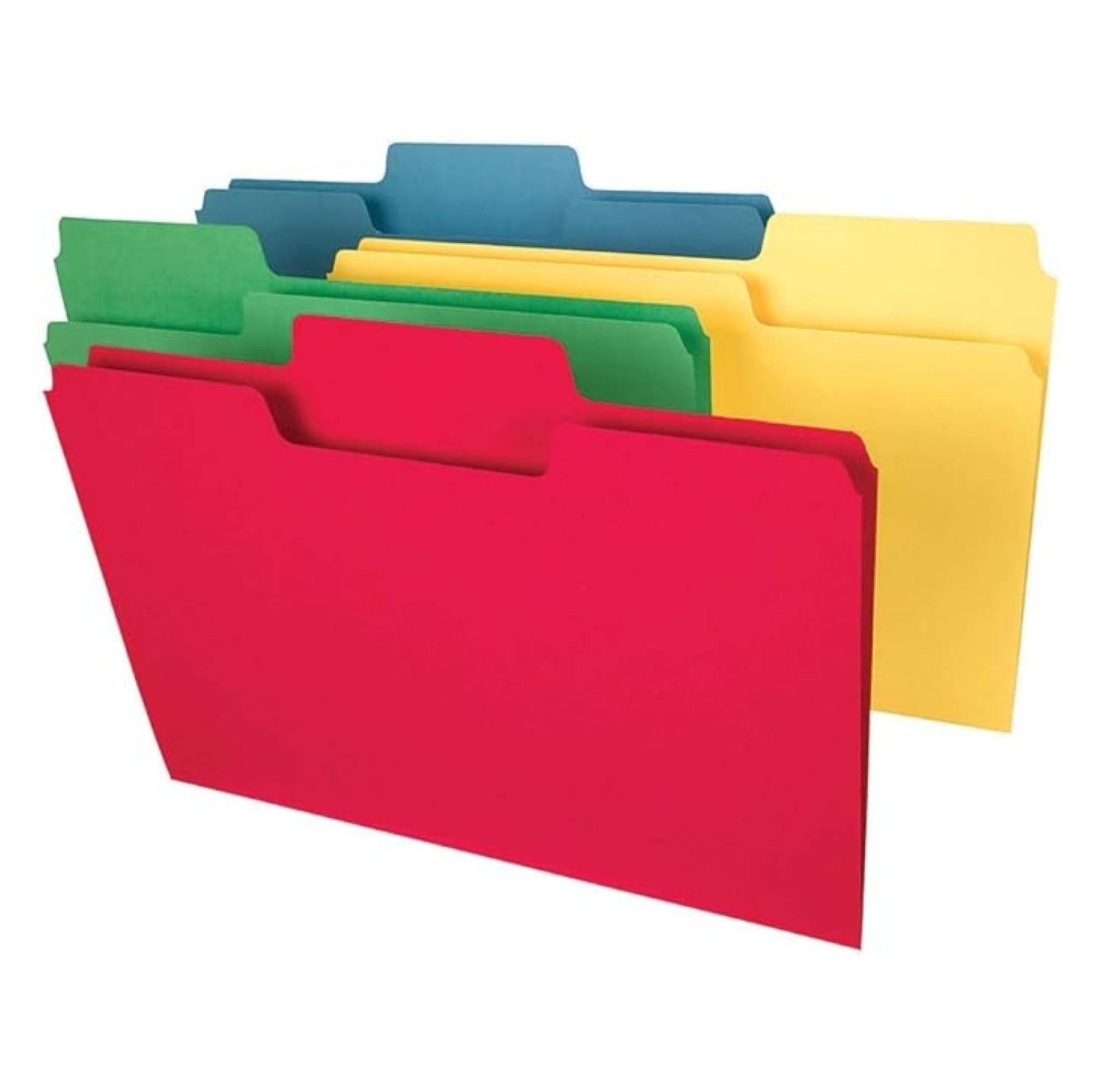 SuperTab Heavyweight File Folder, Oversized 1/3-Cut Tab, Legal Size ...