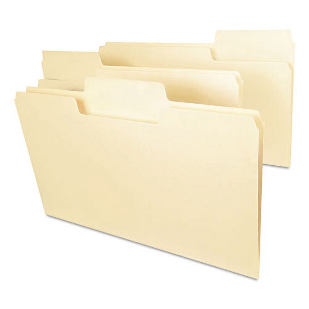 "SuperTab Top Tab File Folders, 1/3-Cut Tabs: Assorted, Legal Size, 0. ...