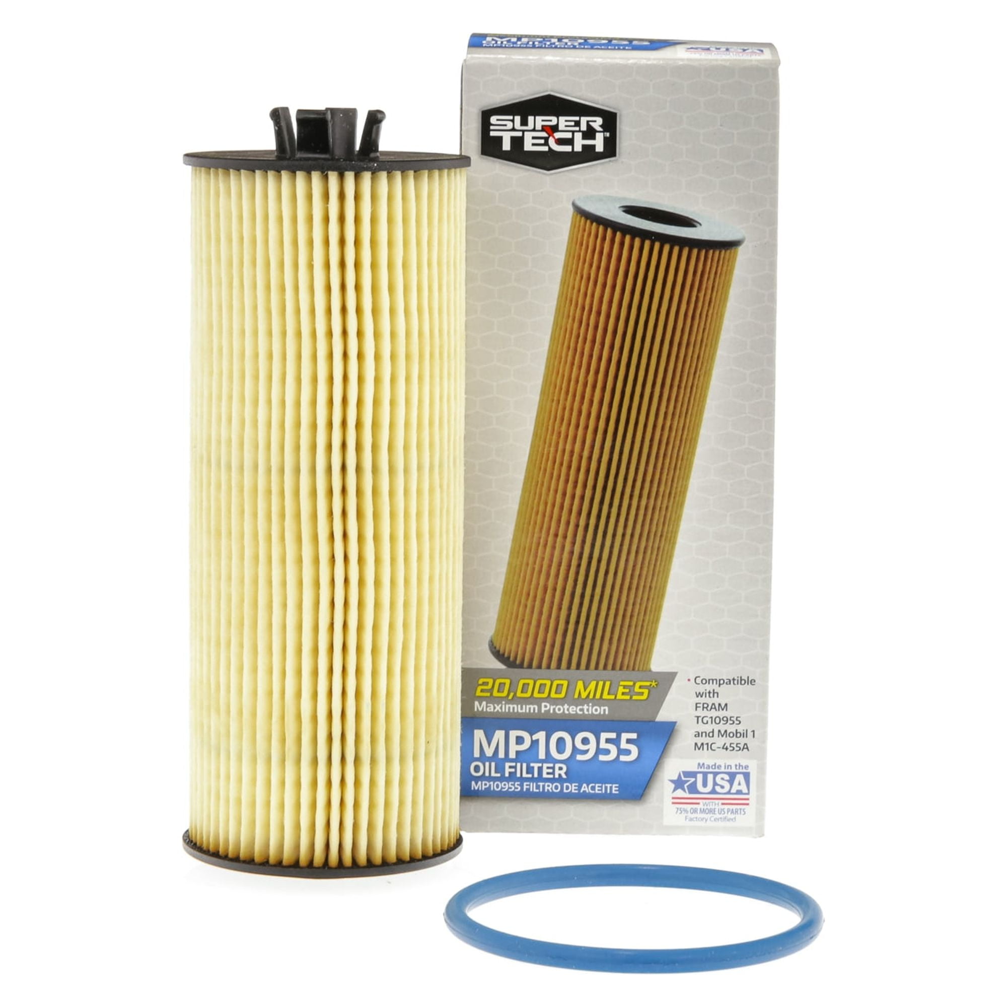 SuperTech MP10955, Maximum Performance Oil Filter, Fits Chrysler, Dodge ...
