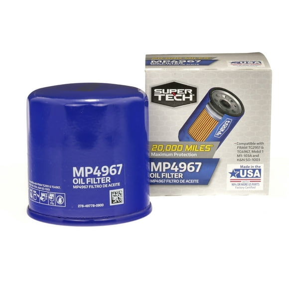 Super Tech Oil Filters in Oil Filter Brands - Walmart.com