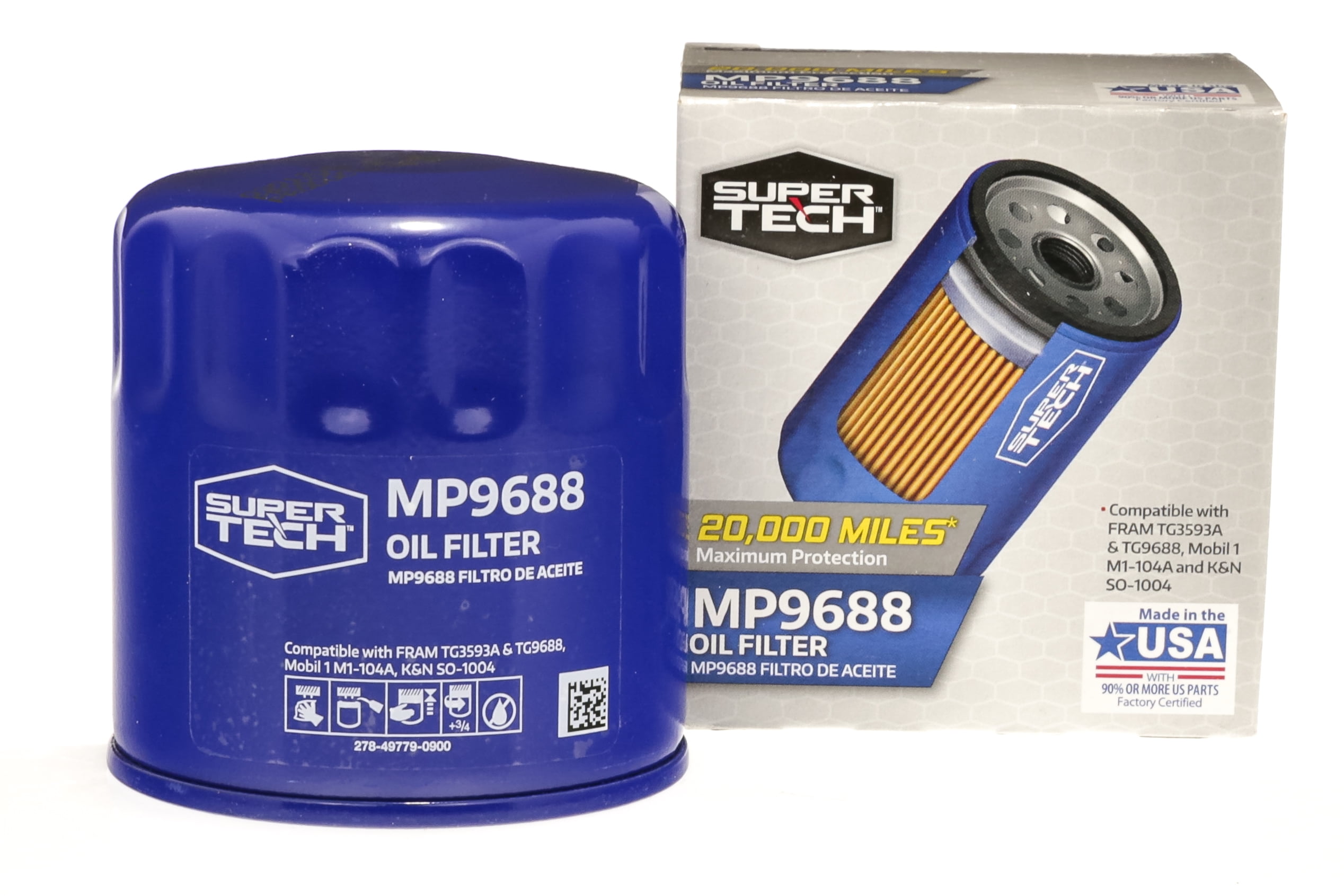 SuperTech Maximum Performance 20,000 mile Replacement Synthetic Oil ...