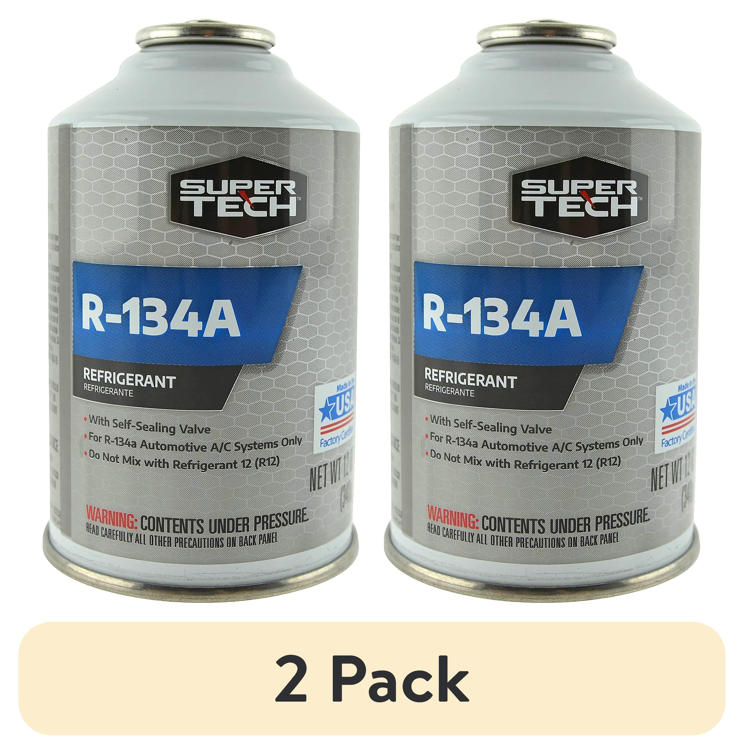 (2 pack) SuperTech R-134A Refrigerant, 12 oz - Walmart.com