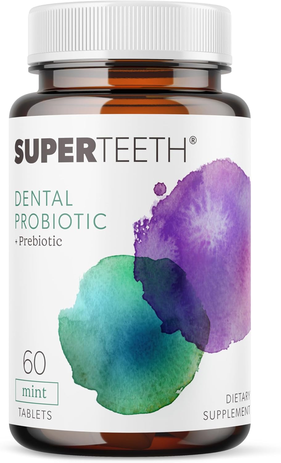 SuperTeeth Chewable Dental Probiotic for Adults & Kids | Support ...