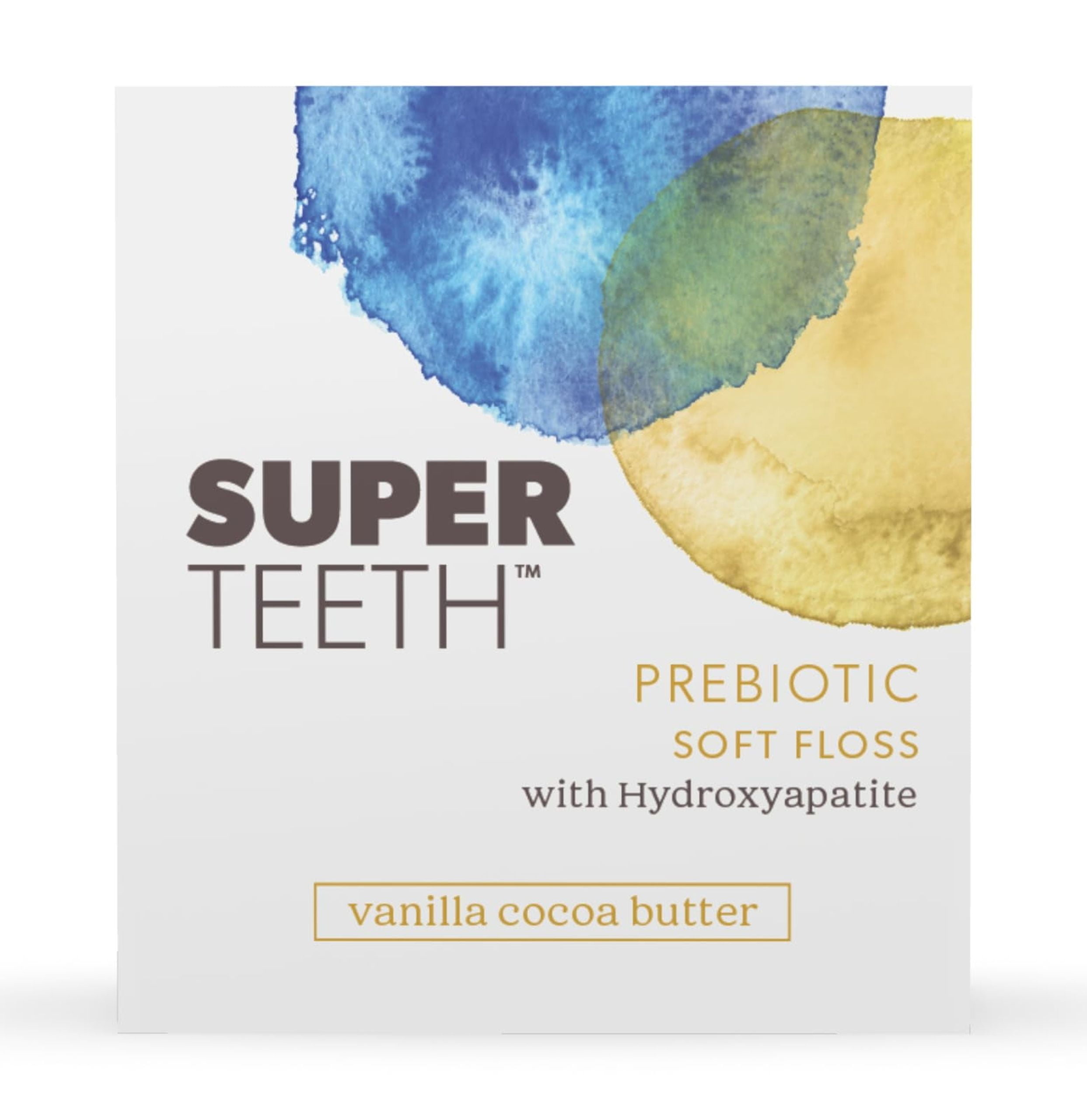 SuperTeeth Prebiotic Soft Floss MSF2 with Hydroxyapatite | Expanding ...