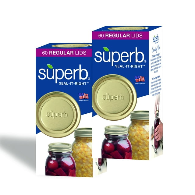 Superb Sealing Solutions Bulk Canning Lids Fit Ball And Kerr Jars 275