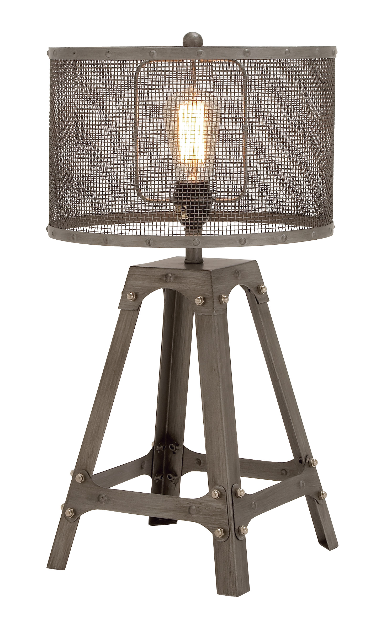 Superb Unique Styled Metal Table Lamp - Walmart.com