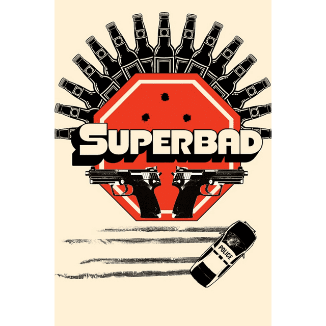 Superbad 2007 Poster 24x36 - Teen Comedy Jonah Hill Coming-of-Age Party ...