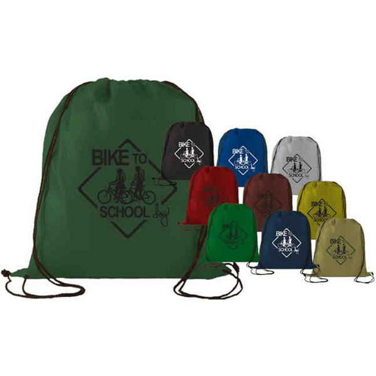 Superbagline QSB69 Red Drawstring Backpack - Pack of 50 - Walmart.com