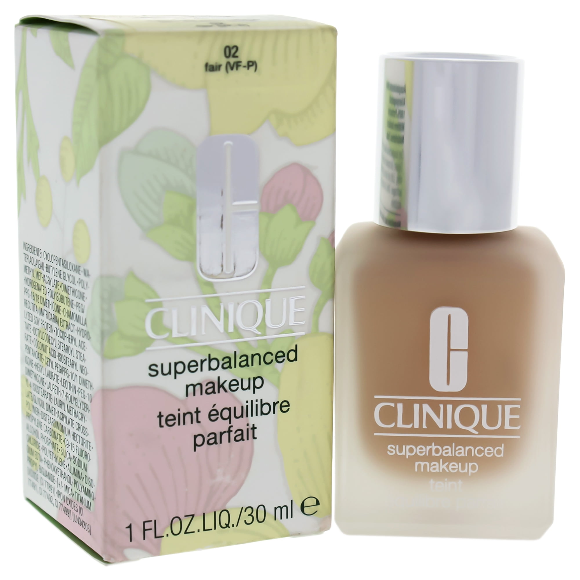Superbalanced Makeup - 02 Fair Fluid by Clinique for Women - 1 oz ...