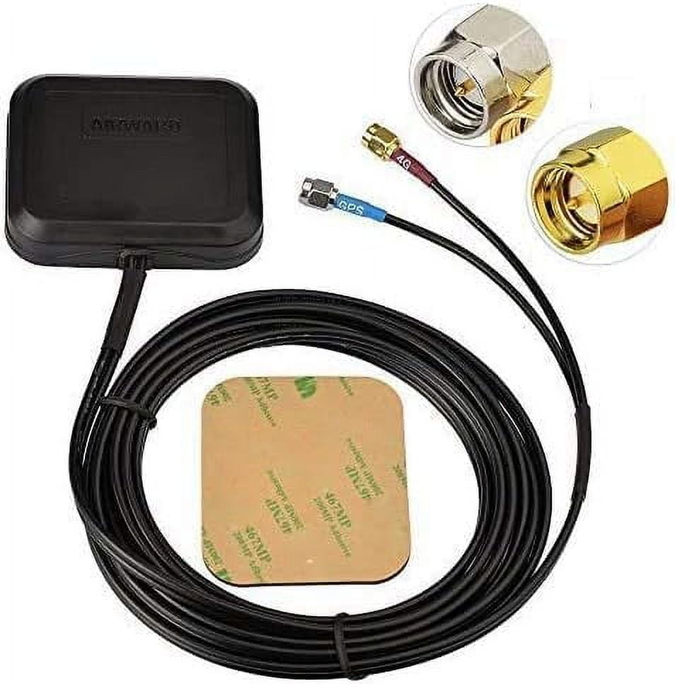 Cell Booster Superbat GPS + 4G LTE Combination Antenna Screw Mount Omni ...