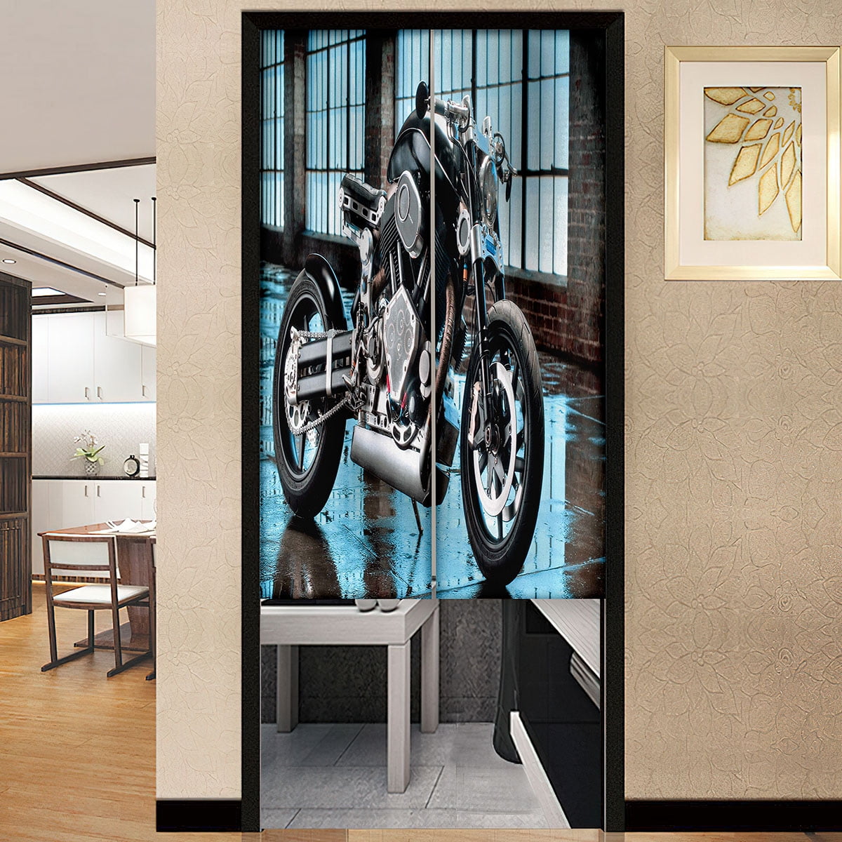 Superbike Motorsport Race Track Door Curtain Motorcycle Racing ...