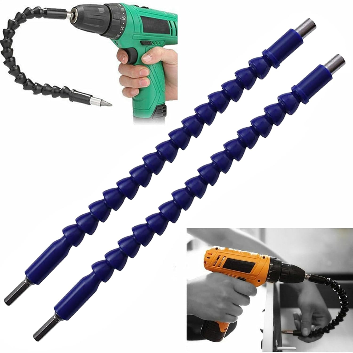 Superbit Flexible Drill Bit Extension,2Pack Super Bit from Any Angle ...