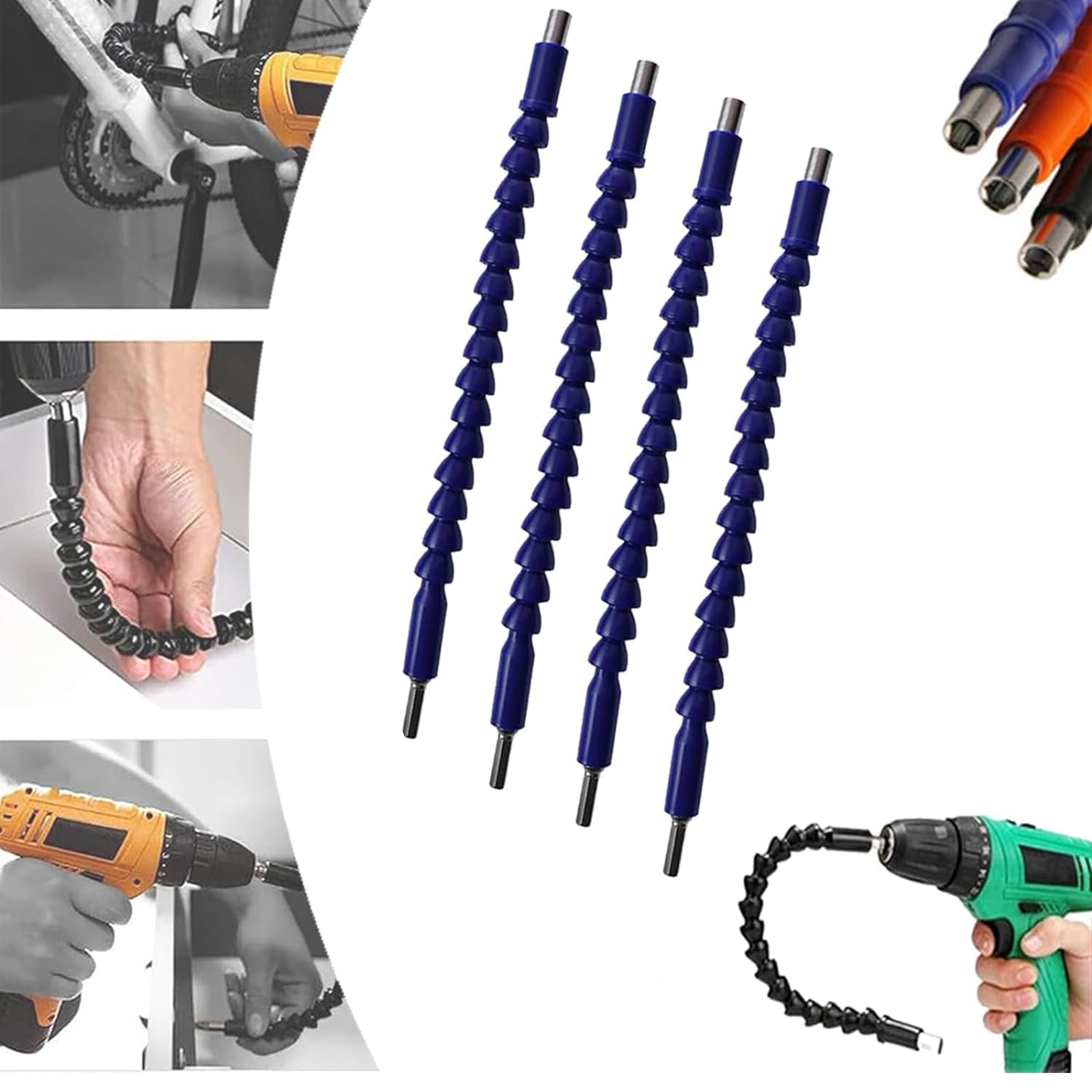 Superbit Screwdriver Flexible - Flexible Drill Bit Extension, Bendable ...