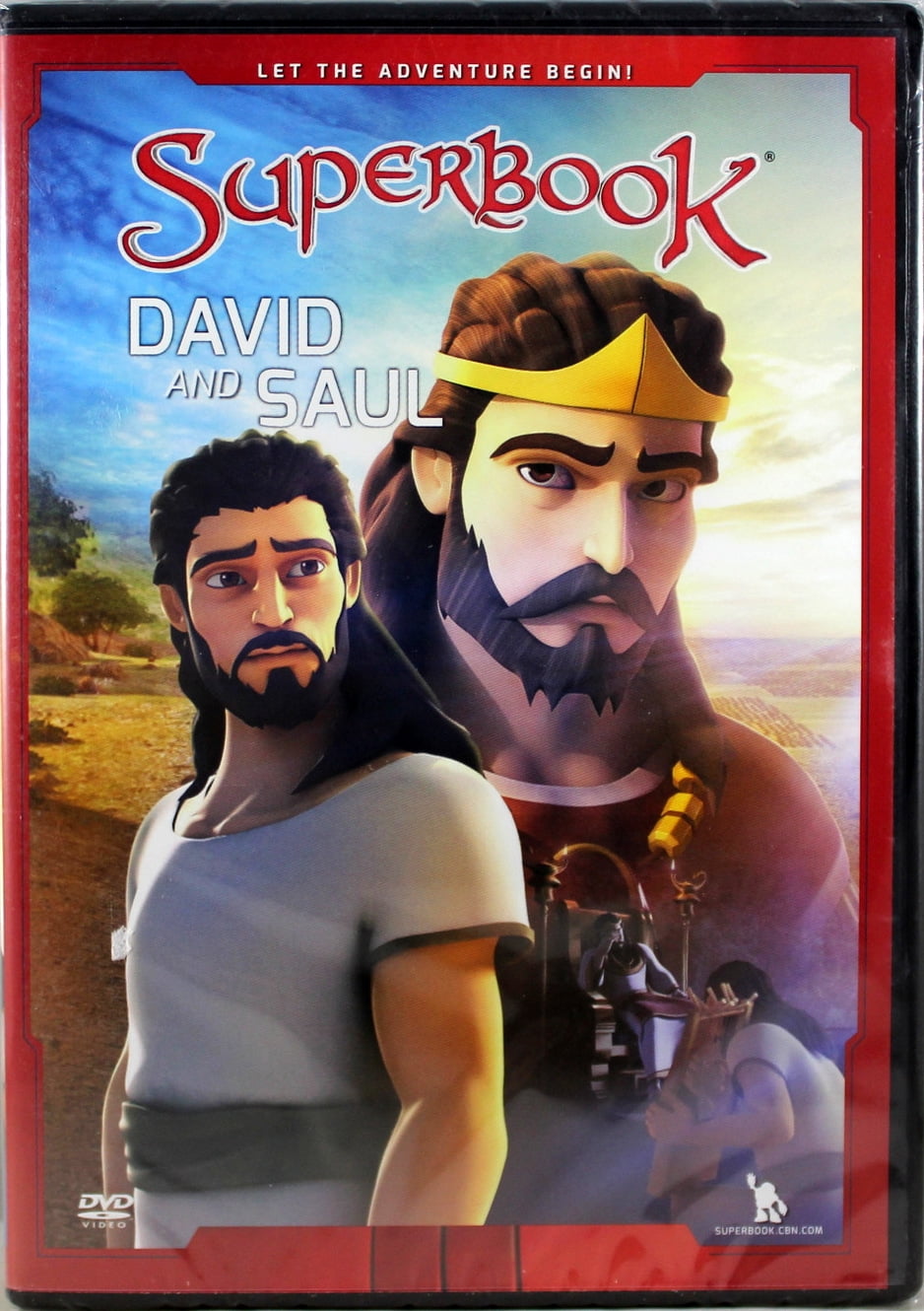 Superbook Season 3 David And Saul NEW DVD Chris Joy Gizmo Jealousy ...