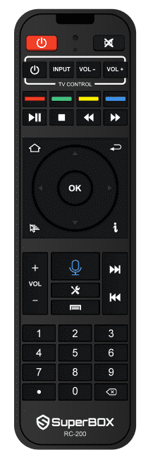 SuperBox Remote Control RC-200, Authorized Original SuperBox Bluetooth ...