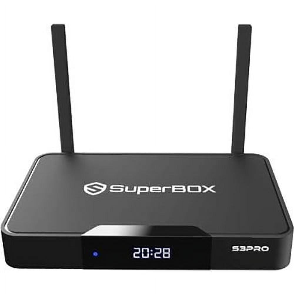 Superbox S3 Pro 6K Video, Android 9.0, Quad-Core, 32GB Storage, Dual ...