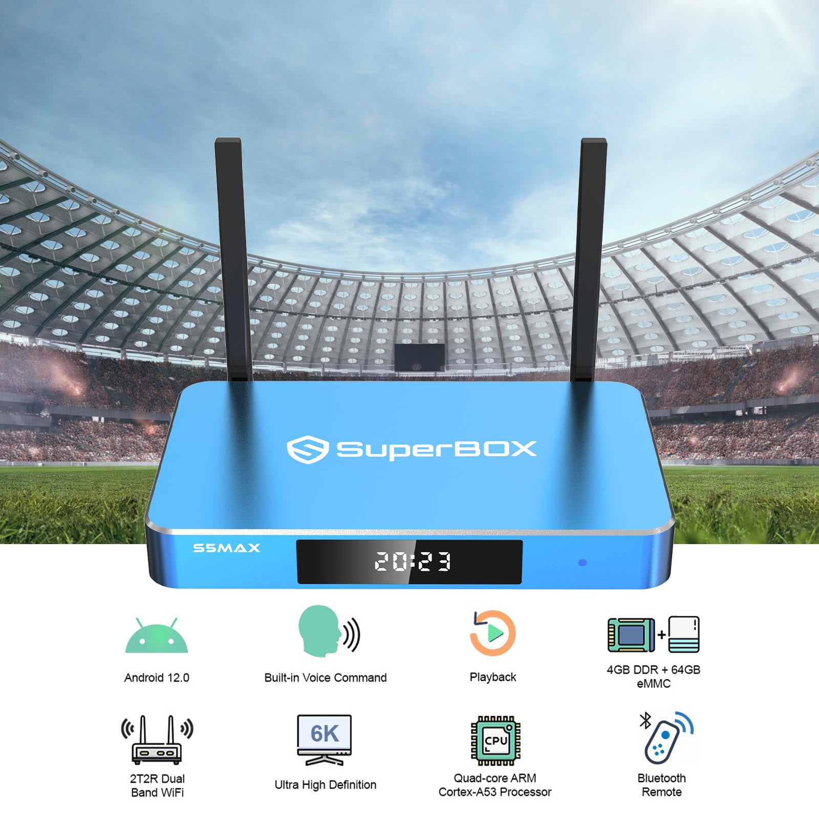 Superbox S5 Max 6k Ultra HD with Voice Control and Detailed Install ...
