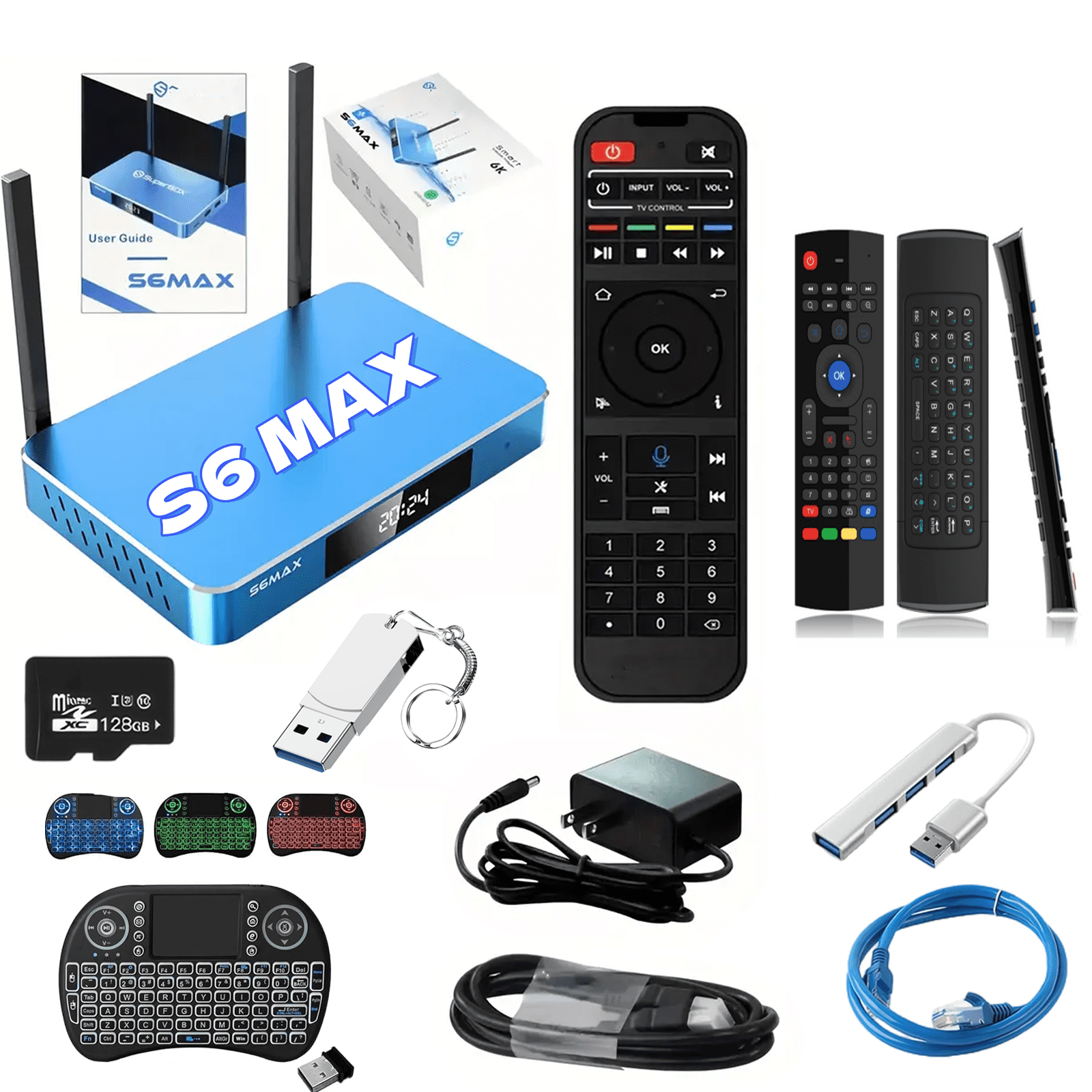 Superbox S6 MAX 2025 Latest Super Version with with Voice Control & 8 ...