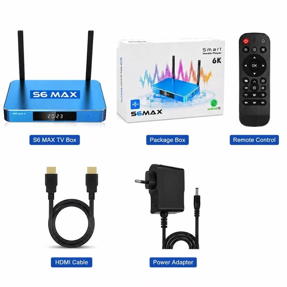 Superbox S6 Max Smart Streaming Media Player 4K Ultra HD WiFi 6 ...