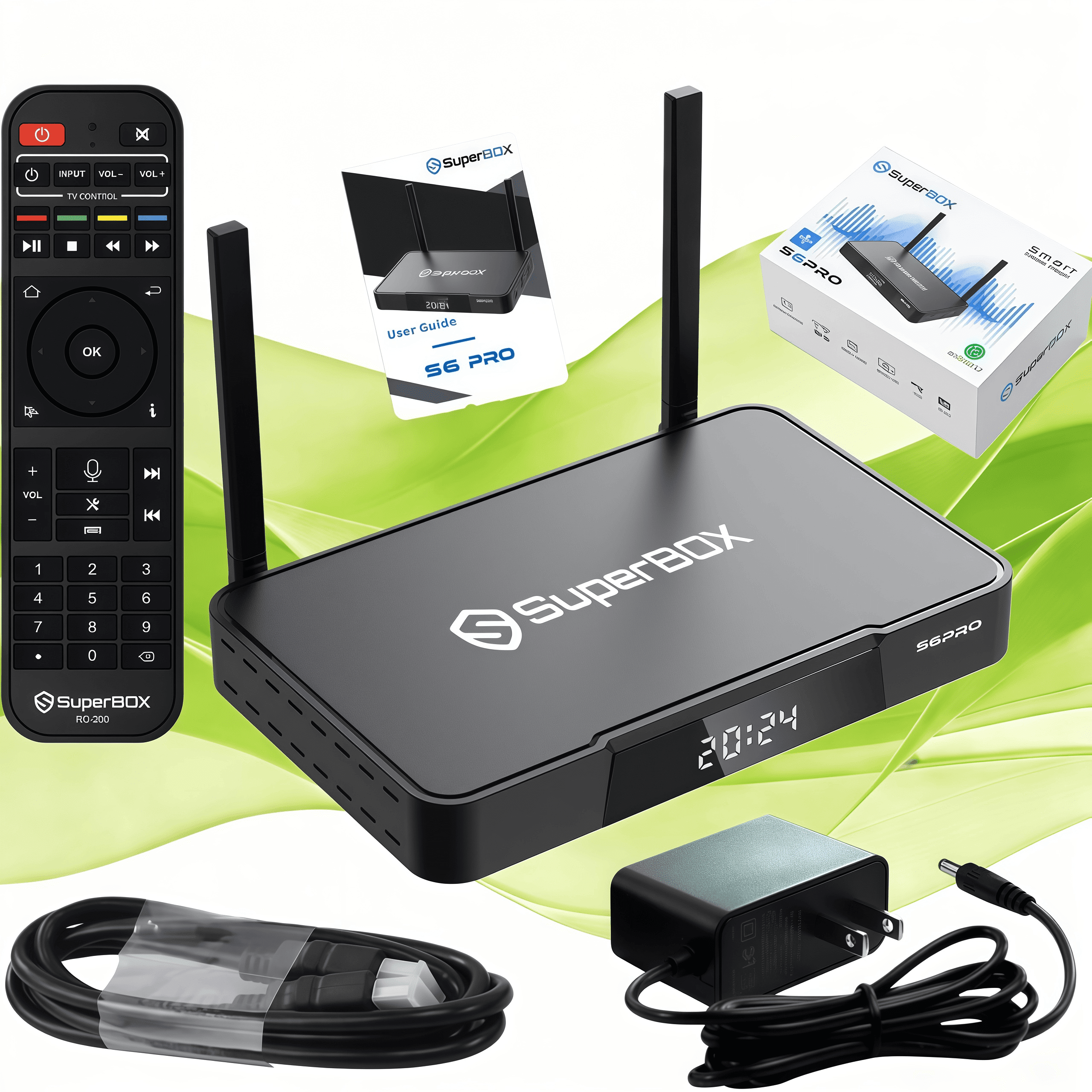 Superbox S6 PRO Latest Version 2025 | 4GB+32GB Android Box | 6K Smart ...