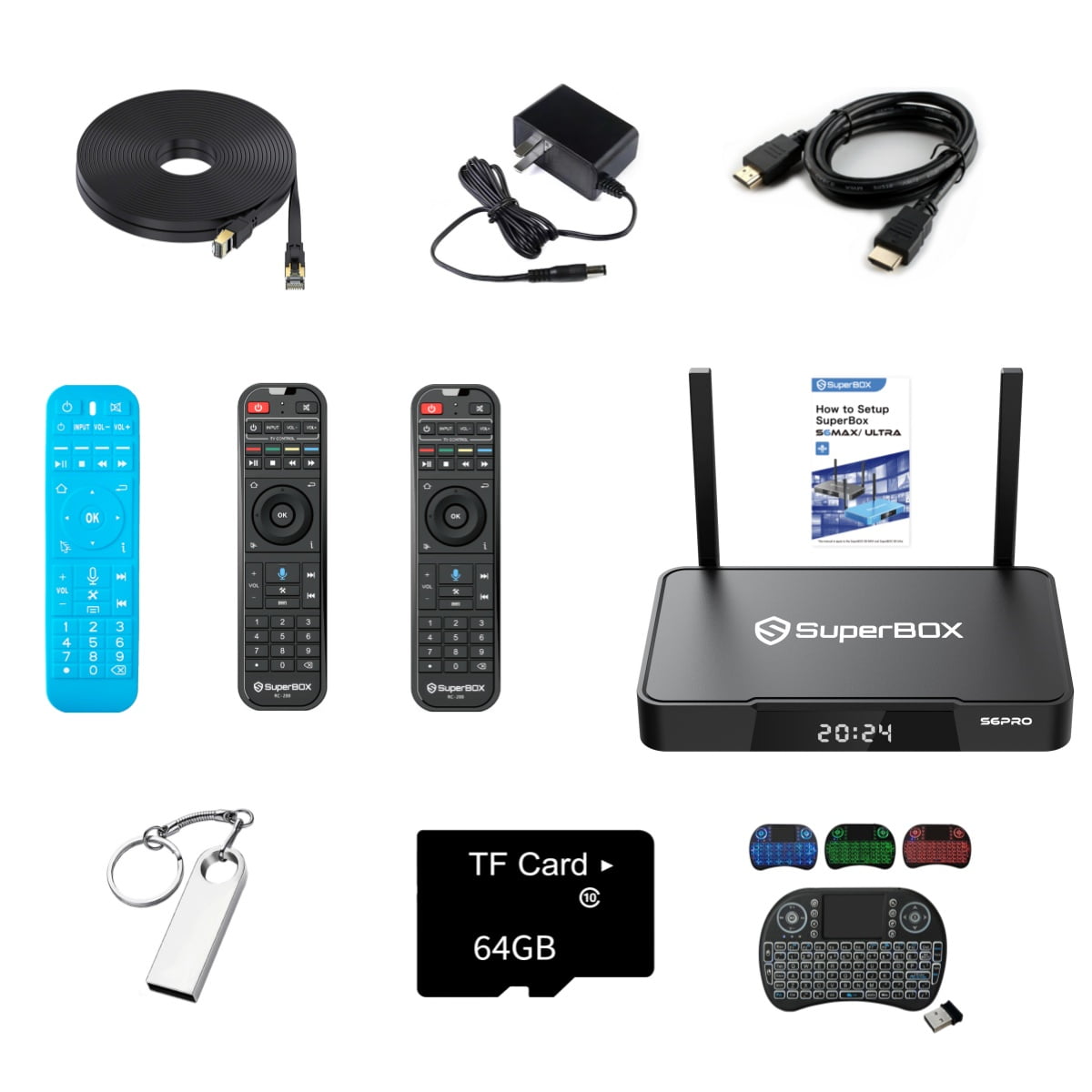 Superbox S6 Pro Intelligent Home Theater System with Voice Remote ...