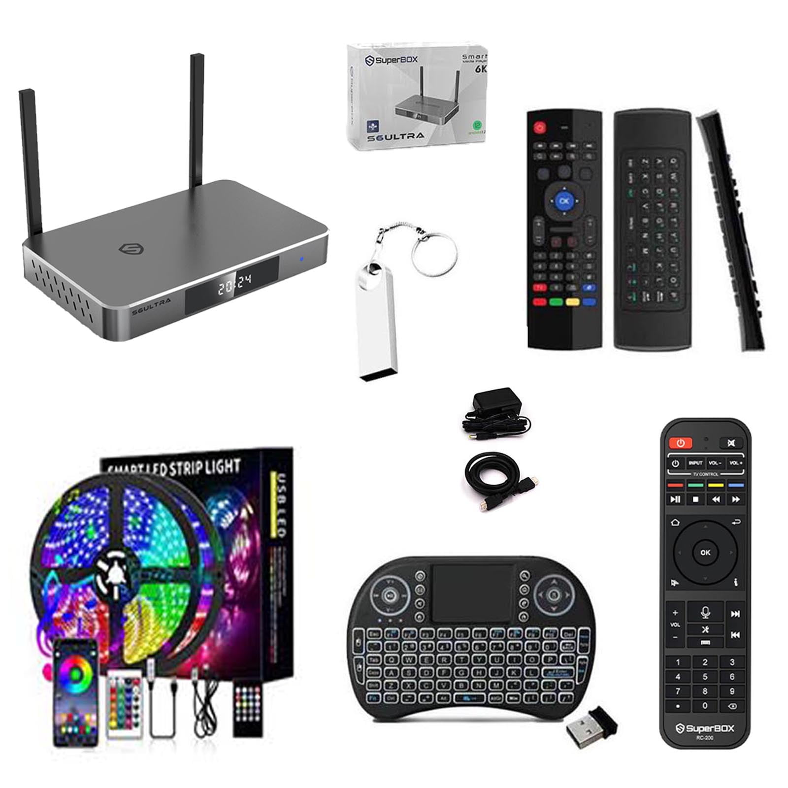 Superbox S6 Ultra 2025 New Android TV Box with 4GB RAM and 128GB ...