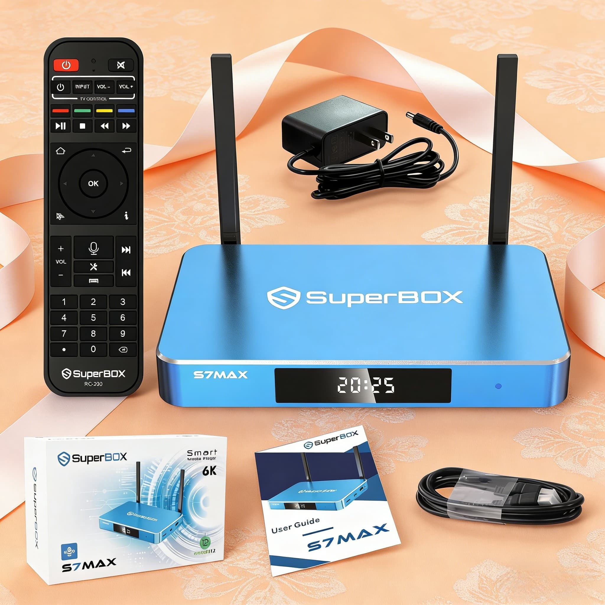 Superbox S7 Max New Upgraded TV BOX - Walmart.com