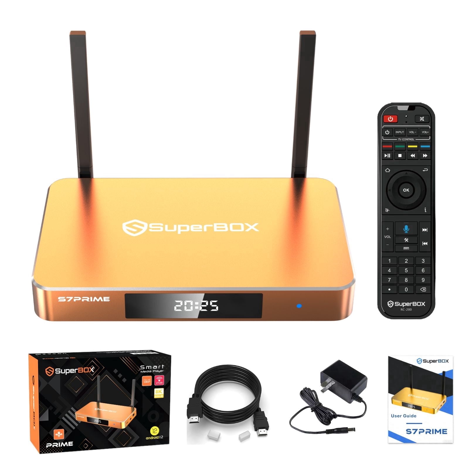 Superbox S7 Prime 4+128GB Memory Premium Edition for Family ...