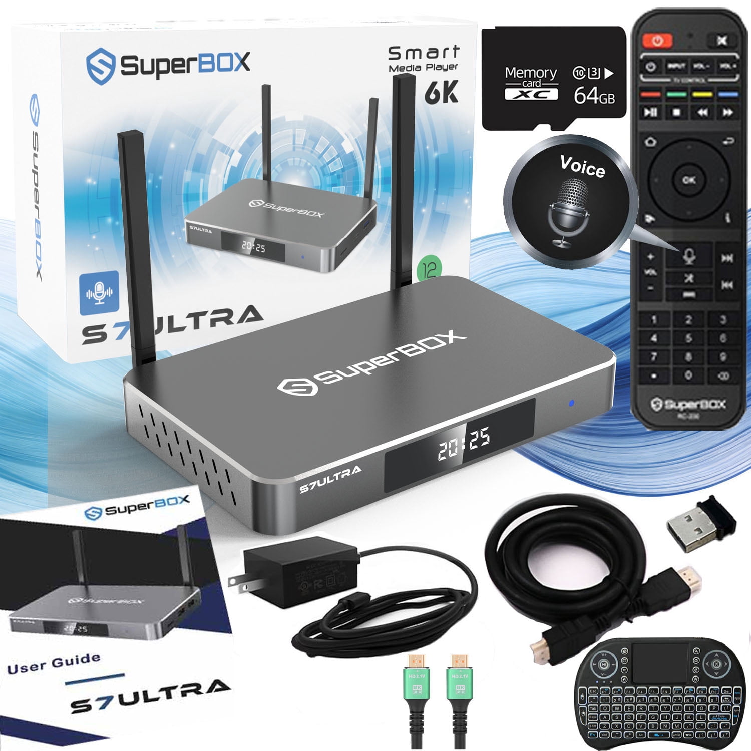 Superbox S7 Ultra 2026 Fully Loaded, Newest Powerful Smart TV Box with ...