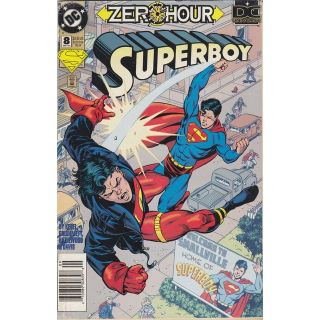 Superboy (3rd Series) #8 (Newsstand) VF ; DC Comic Book - Walmart.com