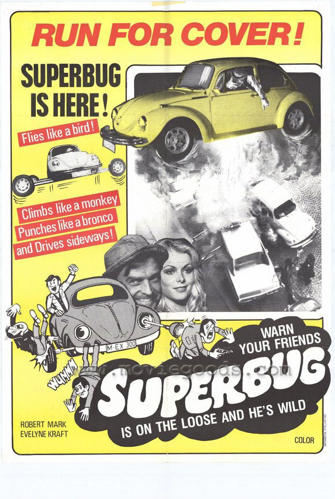 Superbug - movie POSTER (Style B) (11" x 17") (1975) - Walmart.com