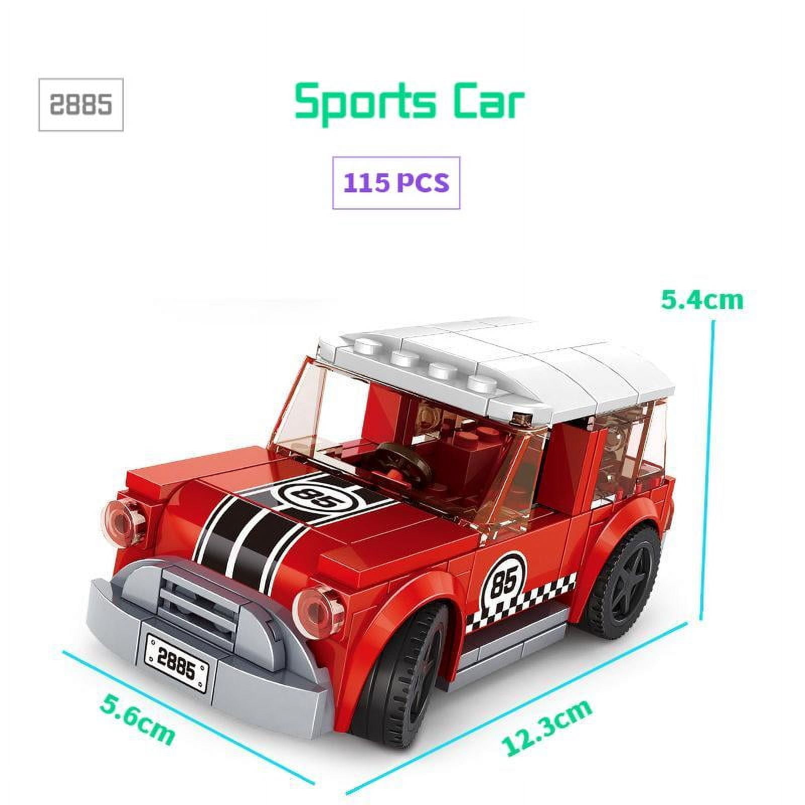 Supercar Building Blocks MOC Speed City Car Champion Racer Classic ...
