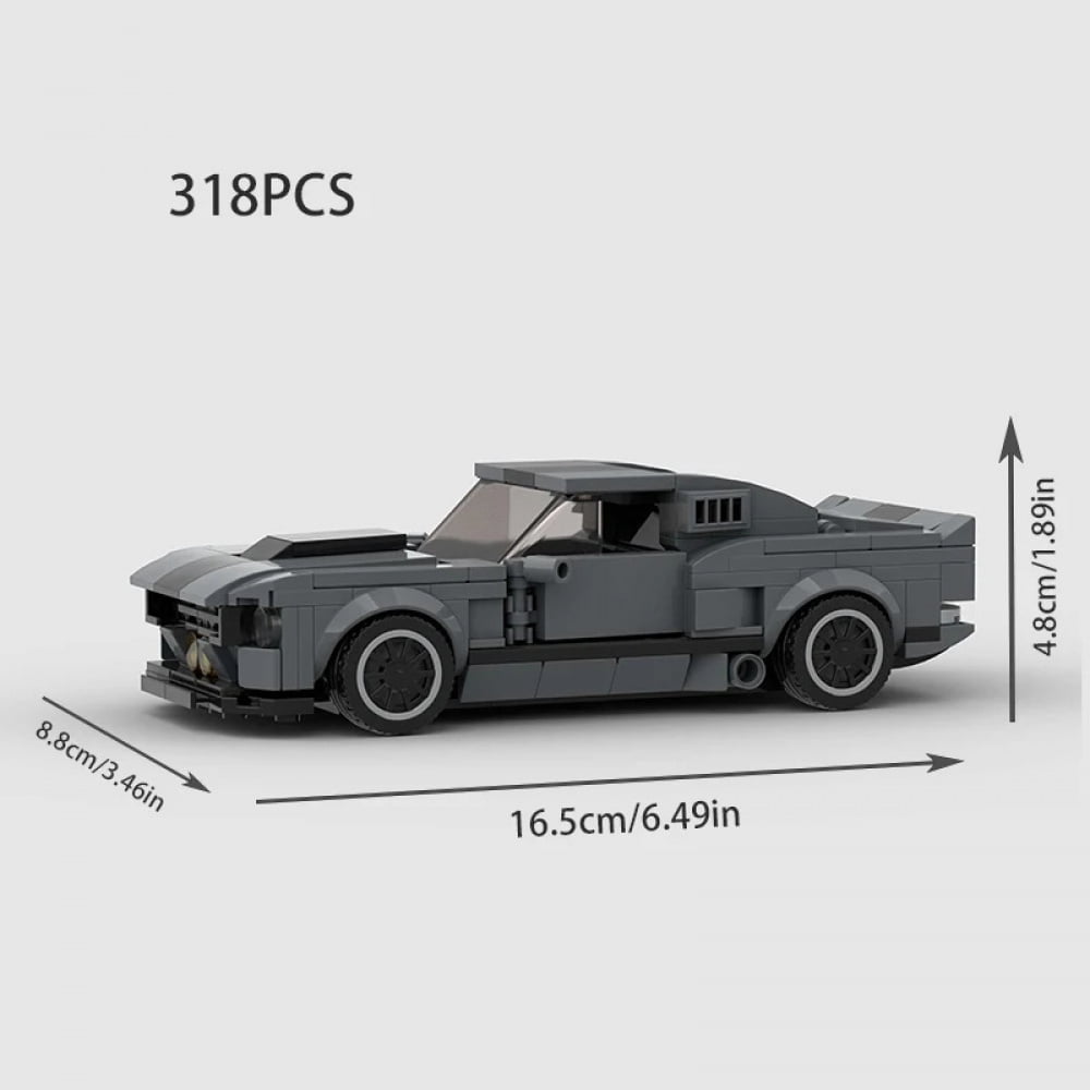 Supercar City Speed Champions Car Racing Building Blocks MOC GT500 ...