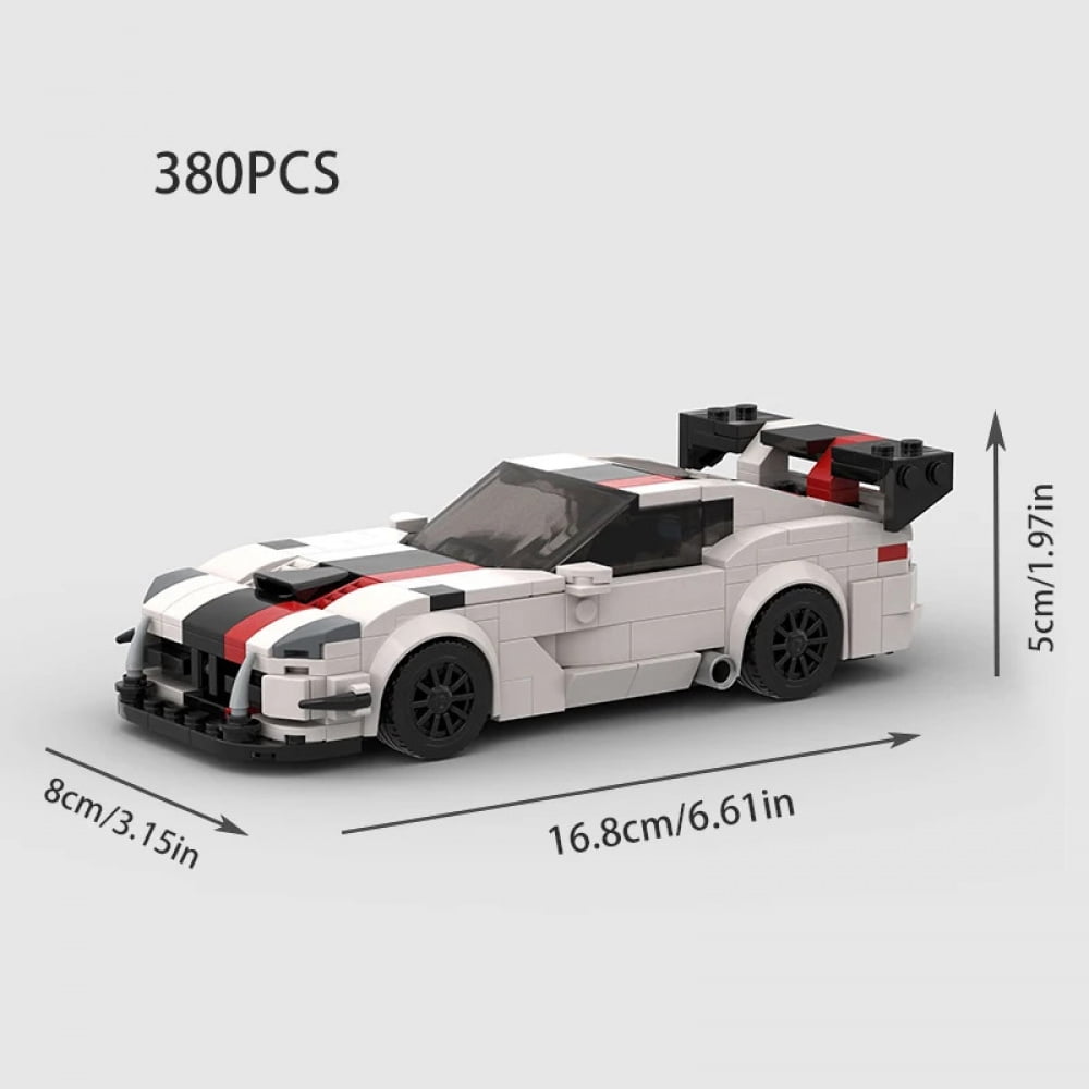 Supercar City Speed Champions Car Racing Building Blocks Technical MOC ...
